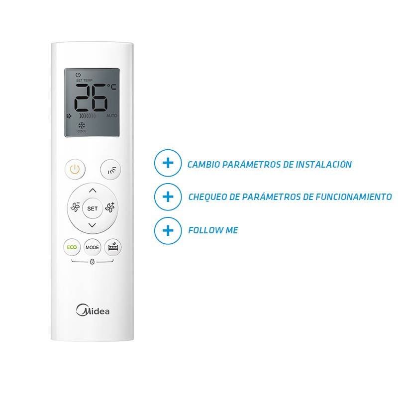 Midea Mission 2x1 M2OF-18HFN1-Q + 9 +12