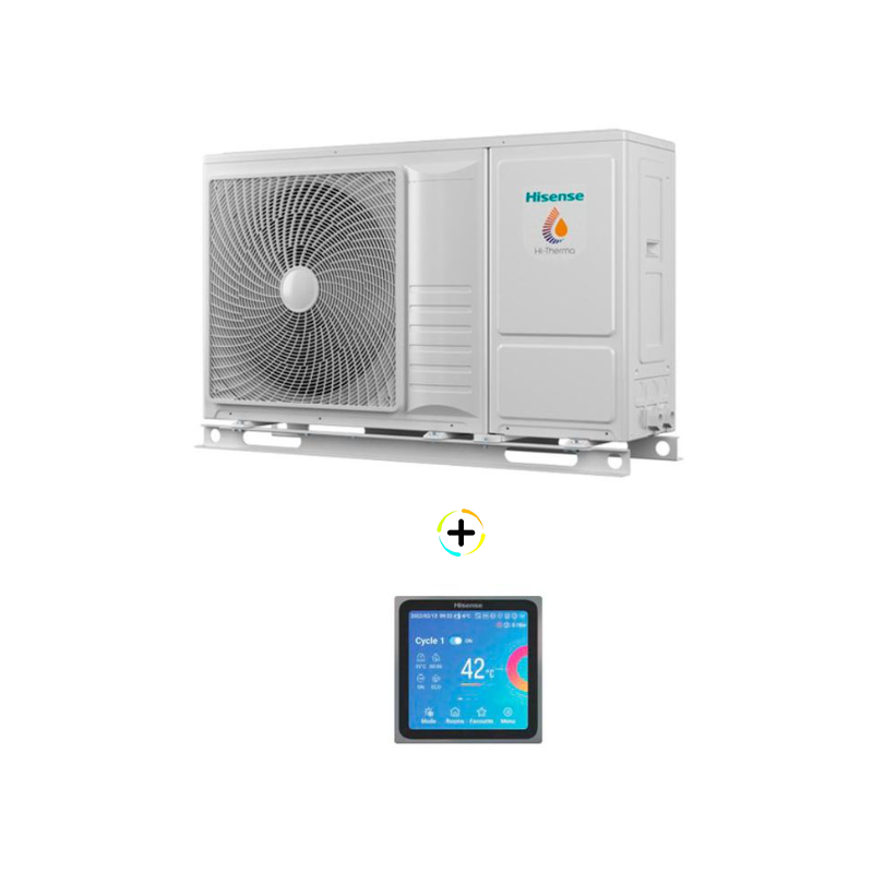 Aerotermia Monobloc Hisense Hi-Therma AHZ-080HCDS1 de 8kW